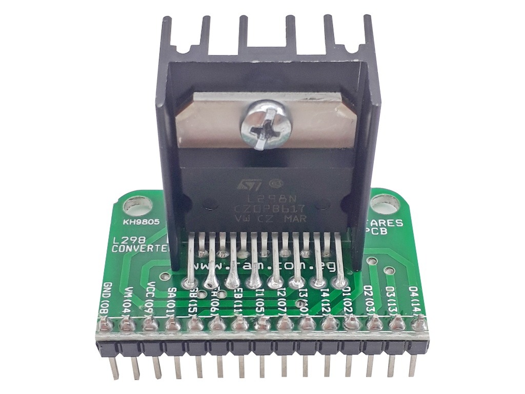 L298 to Pin Header – Fares PCB