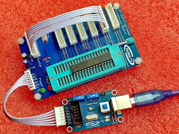 SPI AVR Programmer Extension Board – Fares PCB