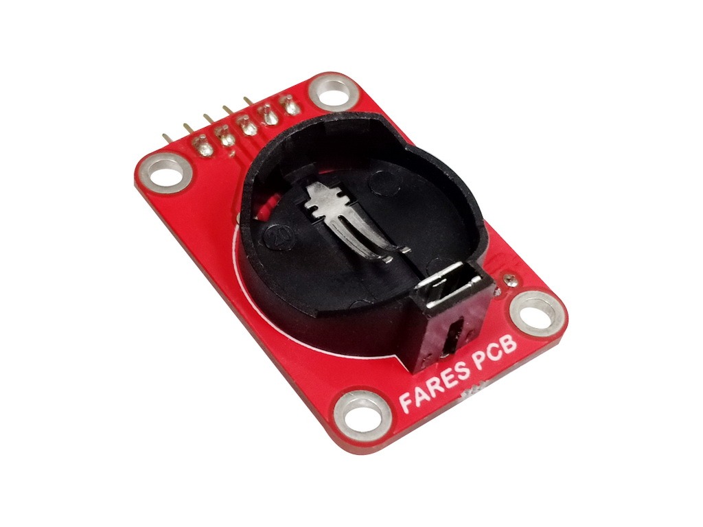 Real Time Clock Module (DS1307) – Fares PCB