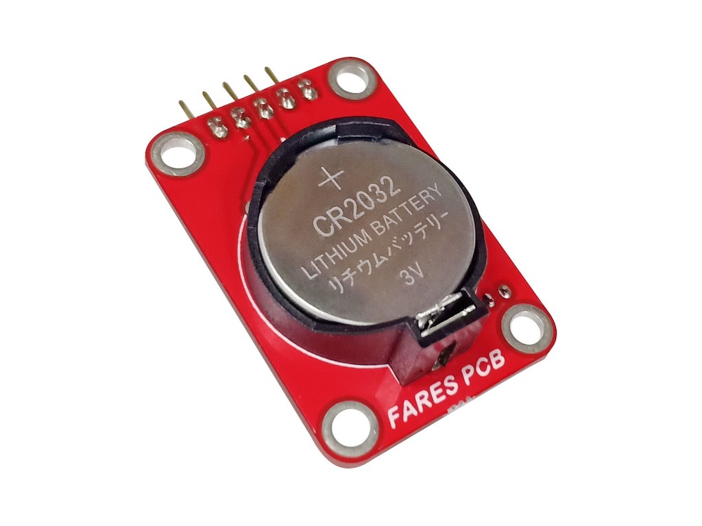 Real Time Clock Module (DS1307) – Fares PCB