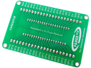 Raspberry Pi Pico Breakout Board – Fares PCB