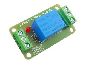 1-Channel Active High Relay Module (24V) RM124 – Fares PCB